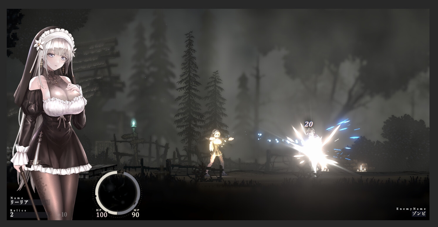 [最新体验版][猎奇/异种奸/像素] 哥特少女勇闯恶魔城2 / SiNiSistar2 体验版 [官中/度盘/P盘] - ACGCBK